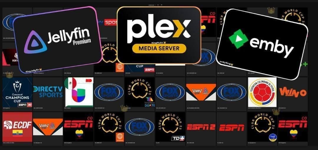 Panel Plex Jellyfin Emby - ROCKE STREAMING